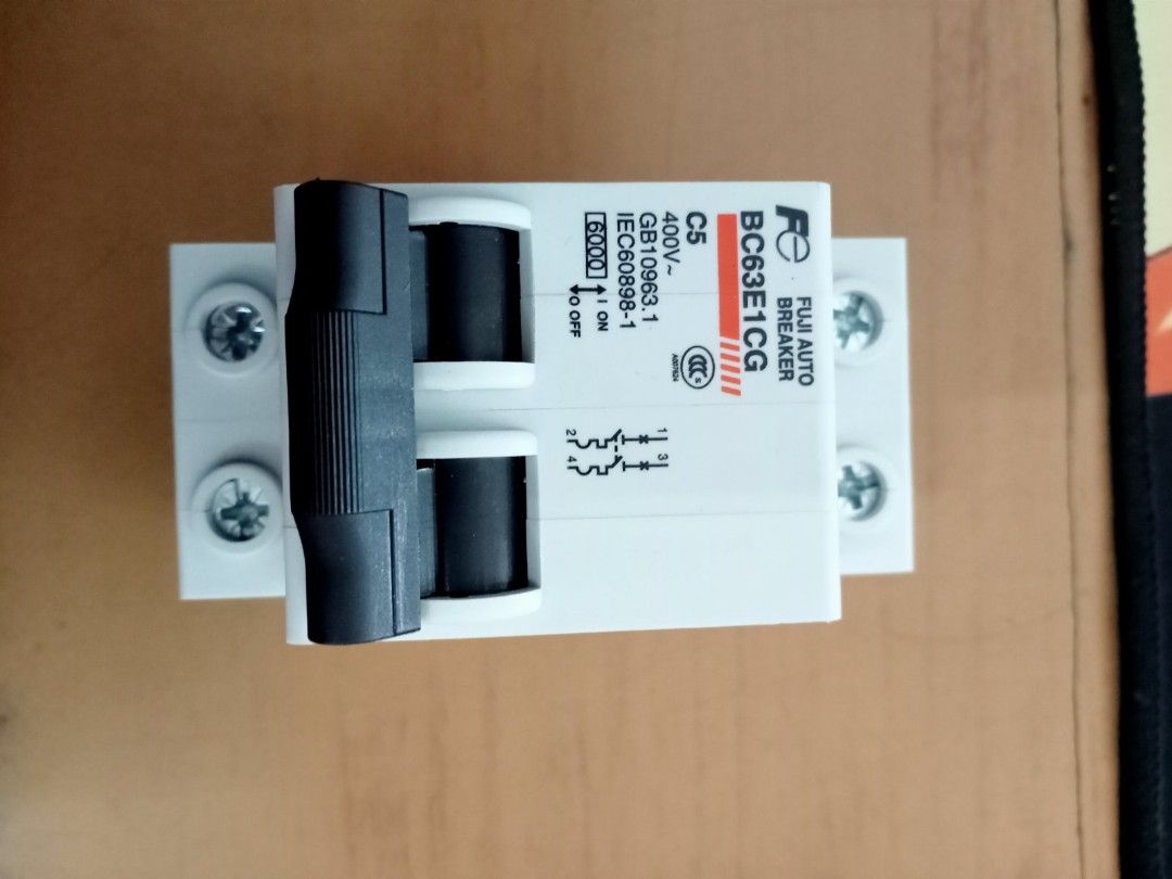BC63E1CG C5 400V FUJI ELECTRIC AUTO BREAKER MCB CIRCUIT BREAKER ...