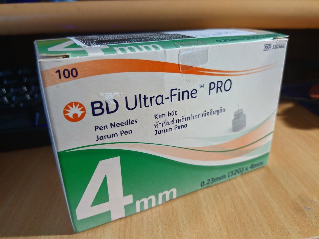 BD Ultra-Fine PRO 4mm pen needles, Health & Nutrition, Medical Supplies & Tools on Carousell