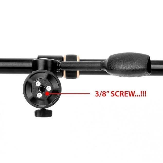 Beike QZSD Horizontal Bar Camera Mount Tripod Boom Rotatable Multi ...