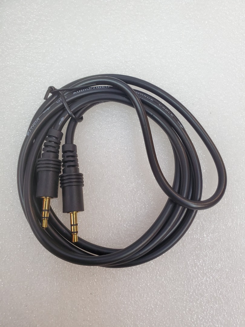 Binda 3.5 mm Male to 3.5 mm Male Audio Video High Grade Cable 1.5 meter, Computers & Tech, Parts ...