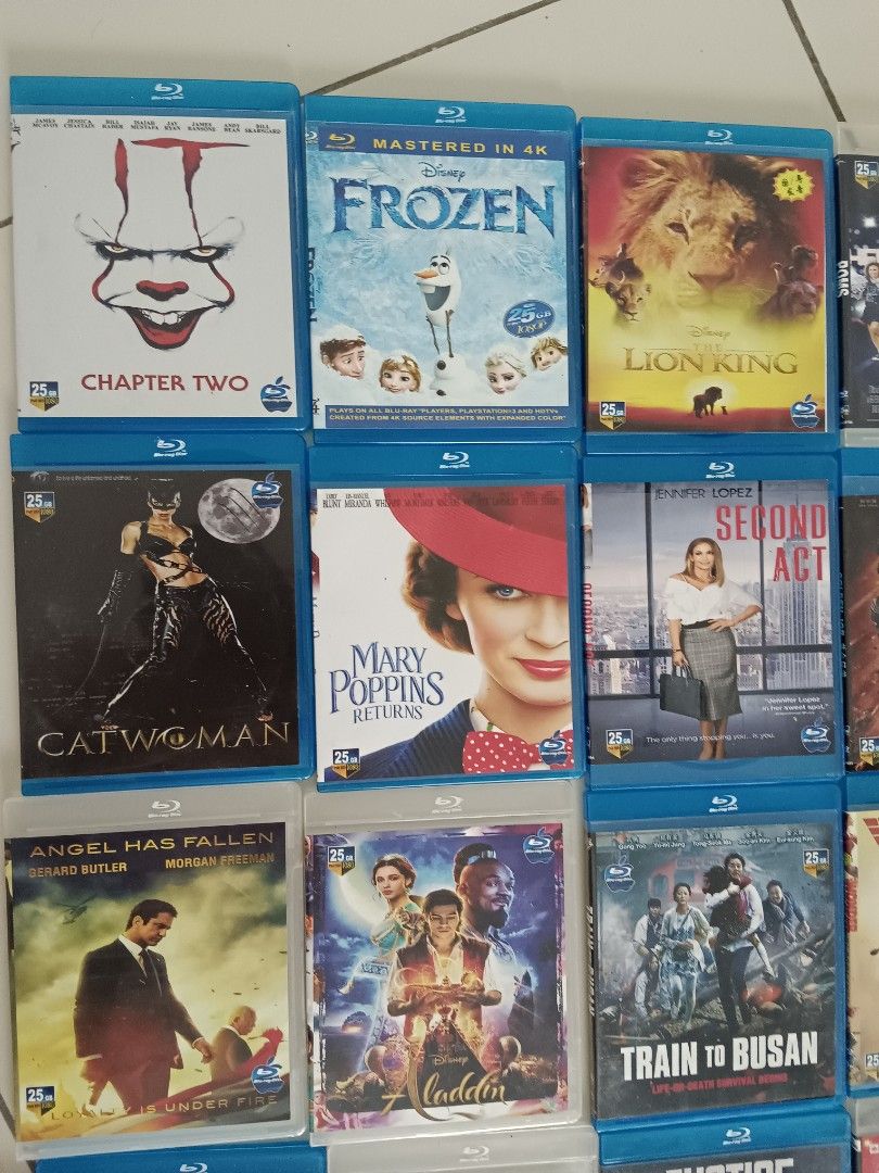 Blu Ray Movies, Hobbies & Toys, Music & Media, CDs & DVDs on Carousell