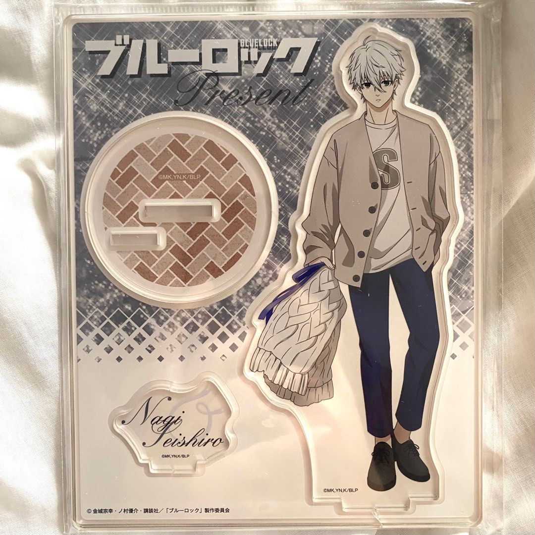 blue lock nagi seishiro collection present acrylic stand, Hobbies ...