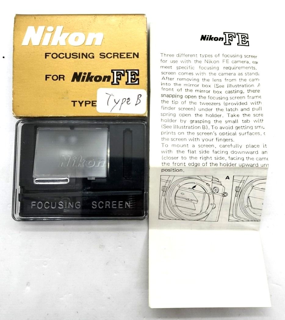 [BMC] Nikon Focusing Screen For Nikon FM/FE/FM2/FE2/FA Type B (new ...