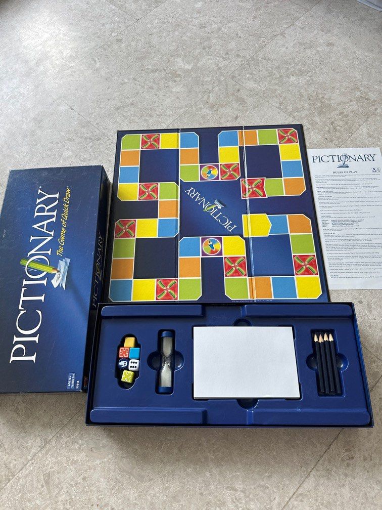 Board Games: Pictionary, Hobbies & Toys, Toys & Games on Carousell