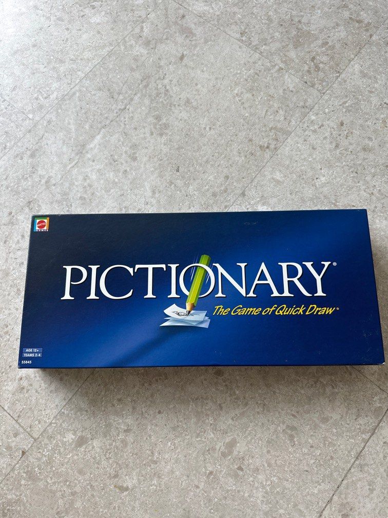 Board Games: Pictionary, Hobbies & Toys, Toys & Games on Carousell