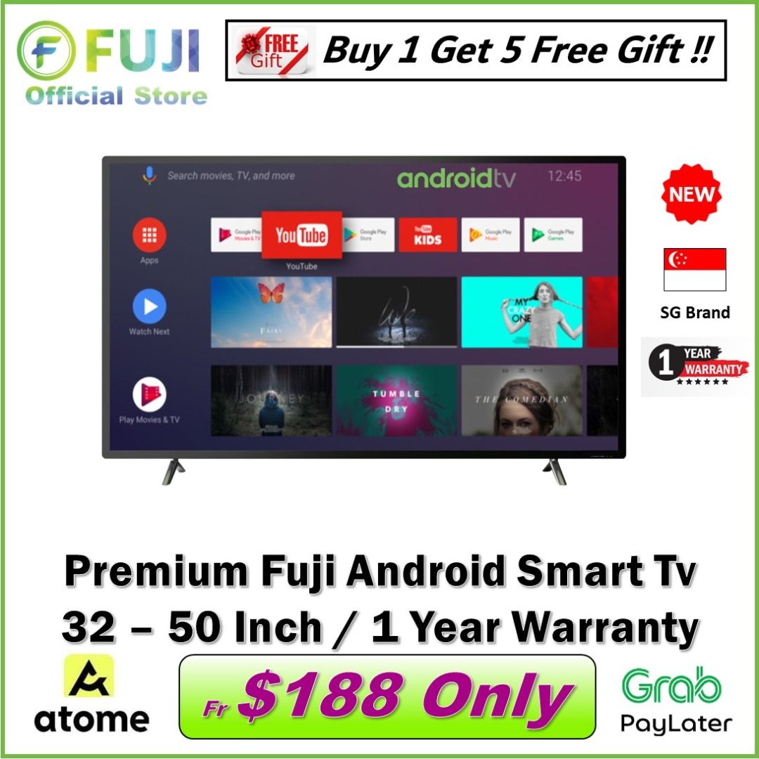 Brand New Fuji Premium Android Smart TV - 50 inch / 46 inch / 32 inch ...