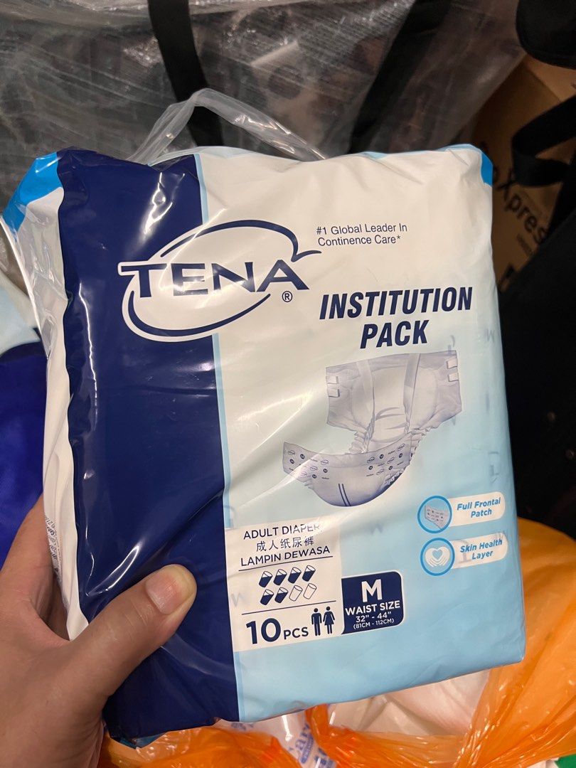 Brand new Tena institution pack adult diaper size M, Health & Nutrition ...