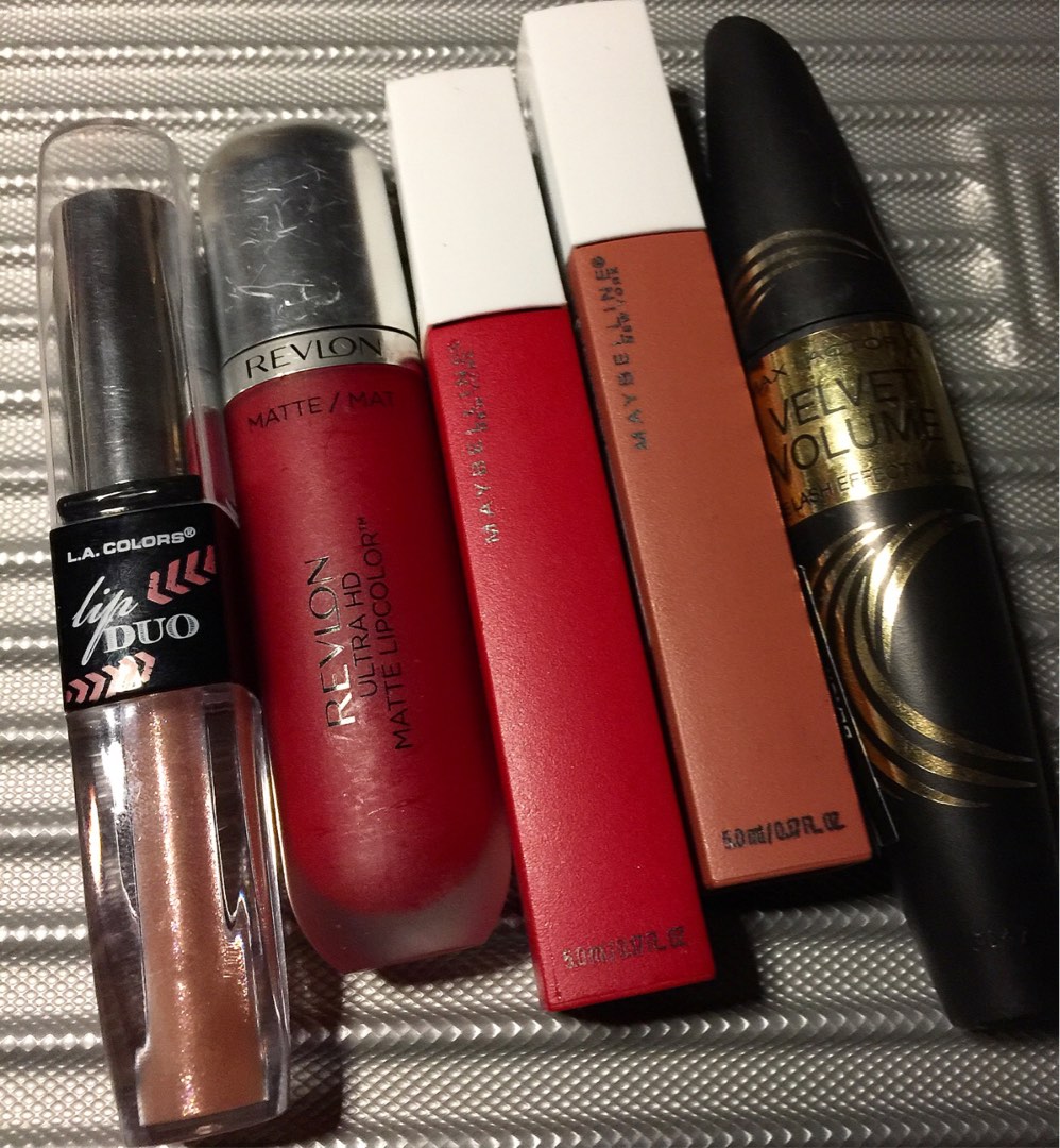 Preloved Original Bundle Of Makeups / Lip Tints, And Mascara, Beauty ...