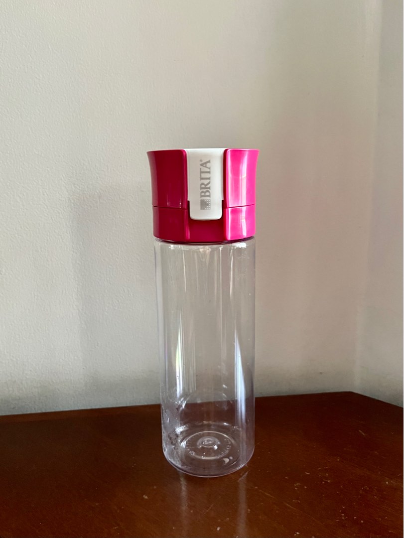 Brita Pink Fill and Go Vital Water Filter Bottle, TV & Home Appliances ...