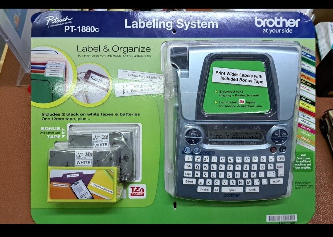 Brother labeling system, 電腦＆科技, 打印機及影印機 - Carousell