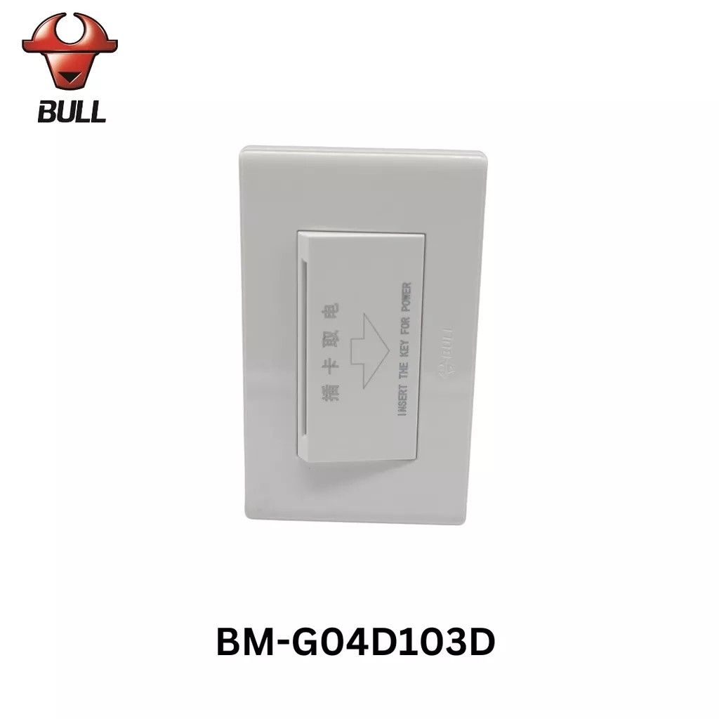BULL Switch Smart Key Card Socket BM- G04D103D, TV & Home Appliances ...