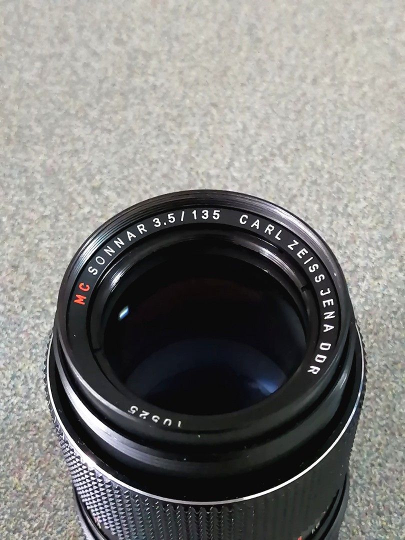 Carl Zeiss Jena MC Sonnar 135 3.5.. M42 mount, Photography, Lens & Kits ...