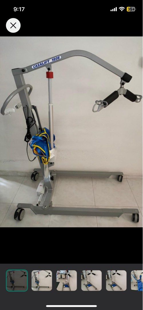 Casalift 180E patient lift/ human hoist, Health & Nutrition, Assistive ...