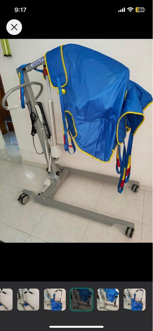 Casalift 180E patient lift/ human hoist, Health & Nutrition, Assistive & Rehabilatory Aids ...