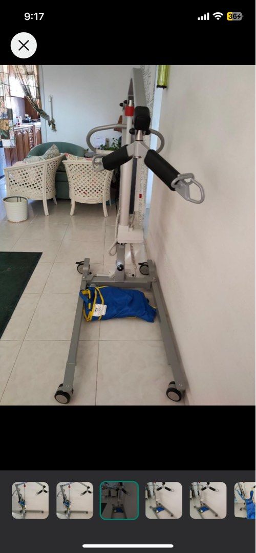 Casalift 180E patient lift/ human hoist, Health & Nutrition, Assistive ...
