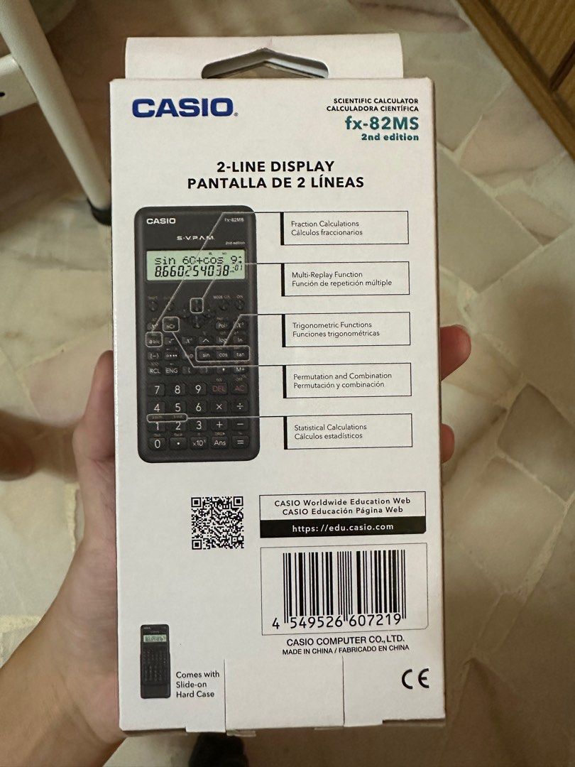 Casio fx-82MS Calculator, Mobile Phones & Gadgets, Other Gadgets on Carousell