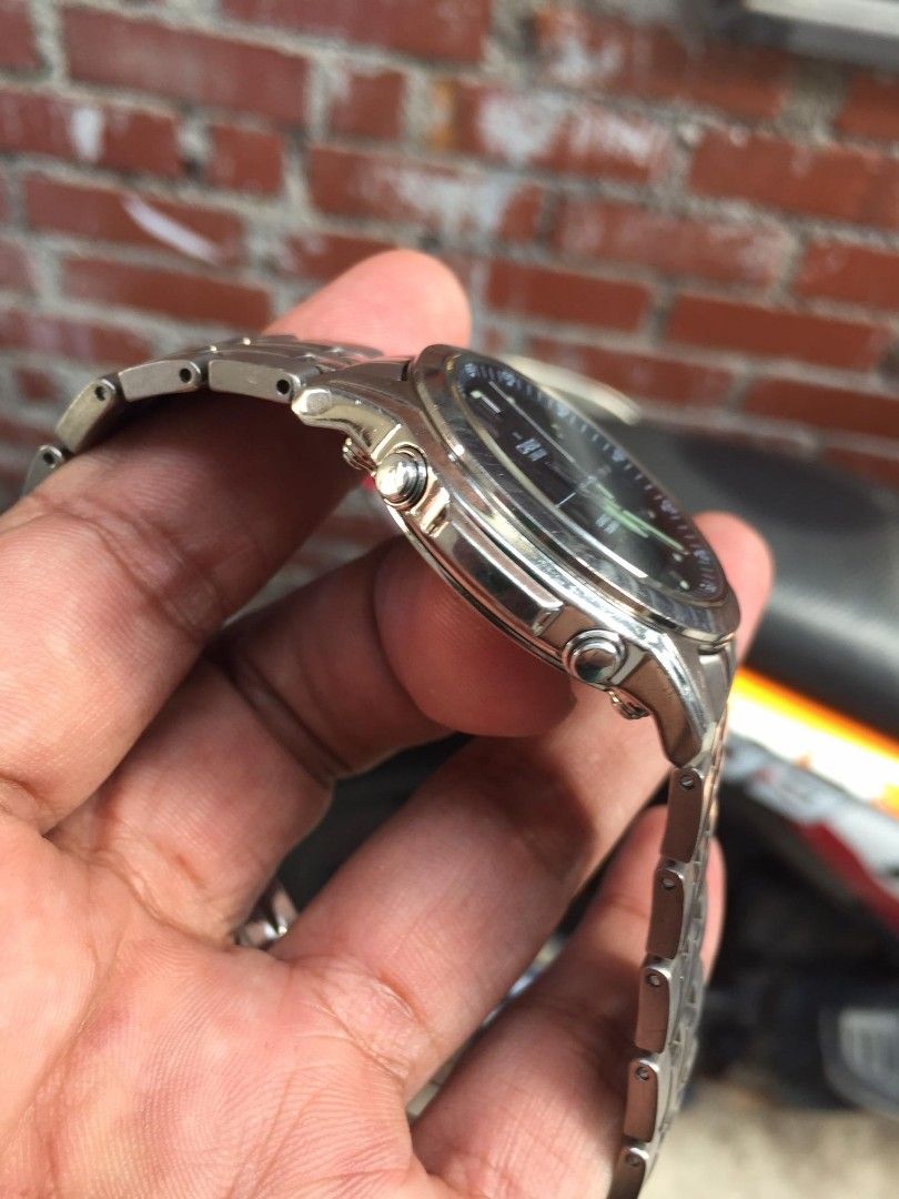 Casio LINEAGE TITANIUM LCW-100T, Men's Fashion, Watches & Accessories ...