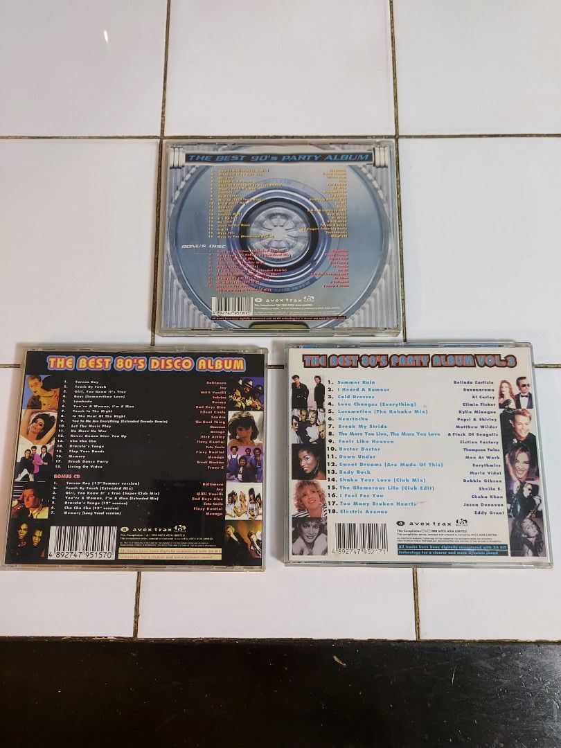 CD The Best 80s , 80s Vol.3 & 90s Party Album, Hobbies & Toys, Music & Media, CDs & DVDs on ...