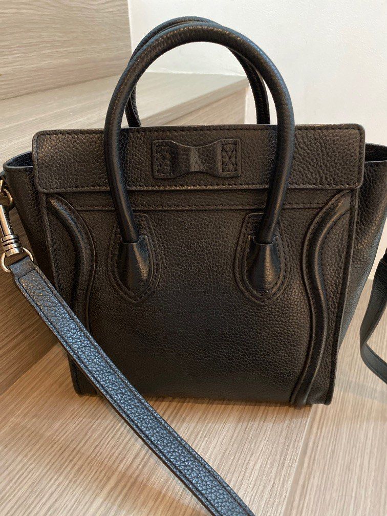Celine nano luggage, Luxury, Bags & Wallets on Carousell