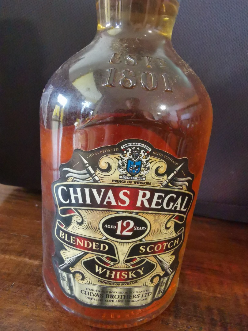 Chivas Regal 12 years, Food & Drinks, Alcoholic Beverages on Carousell