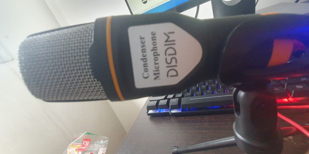 Condenser mic, Audio, Microphones on Carousell