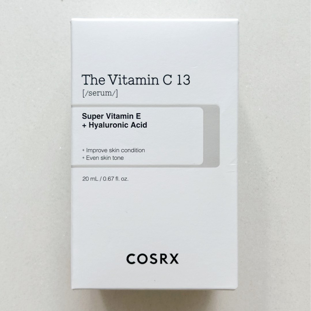 COSRX The Vitamin C 13 Serum 20ml (Pure Vitamin C 13%, Daily Mild Brightening), Beauty ...
