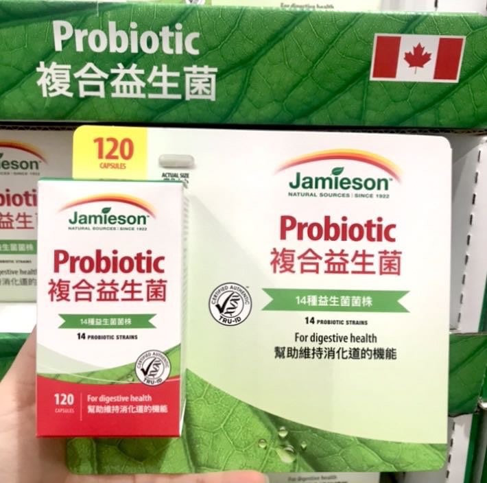 Costco好市多 JAMIESON 複合益生菌膠囊 120粒 probiotics, 健康及營養品, 保健食品, 健康食品，飲料和補品在旋轉拍賣