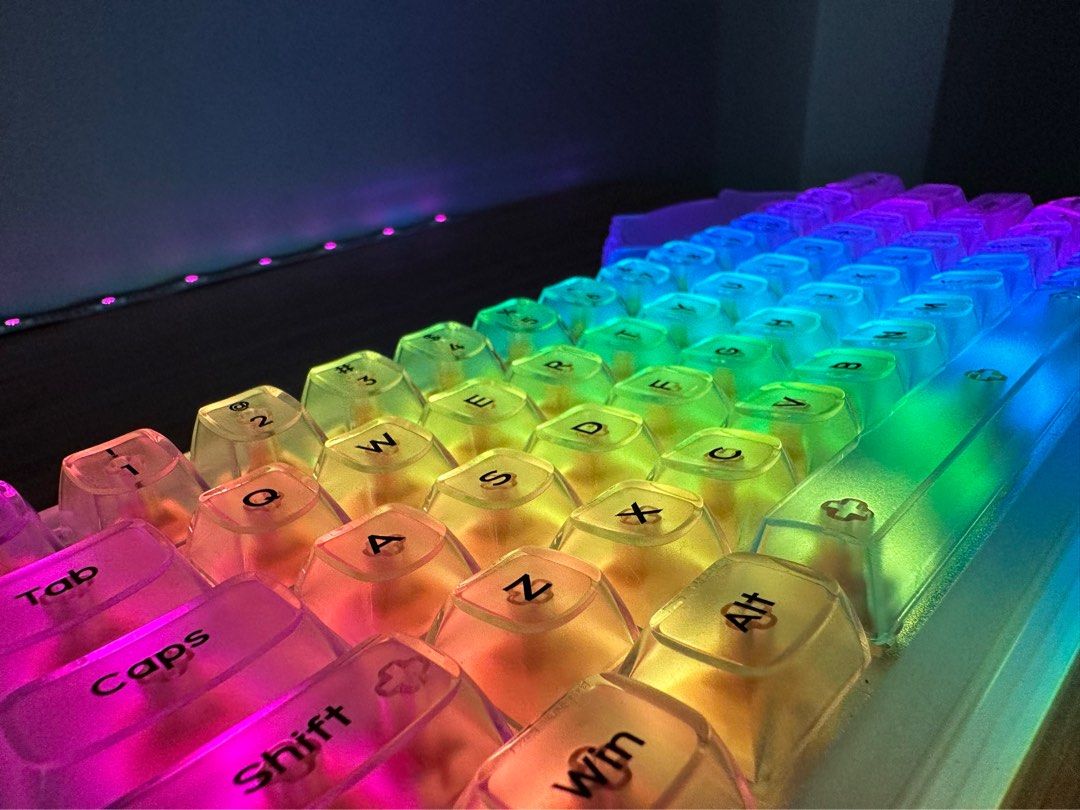 WTS Custom Bongo Cat Mechanical Keyboard, Computers & Tech, Parts ...