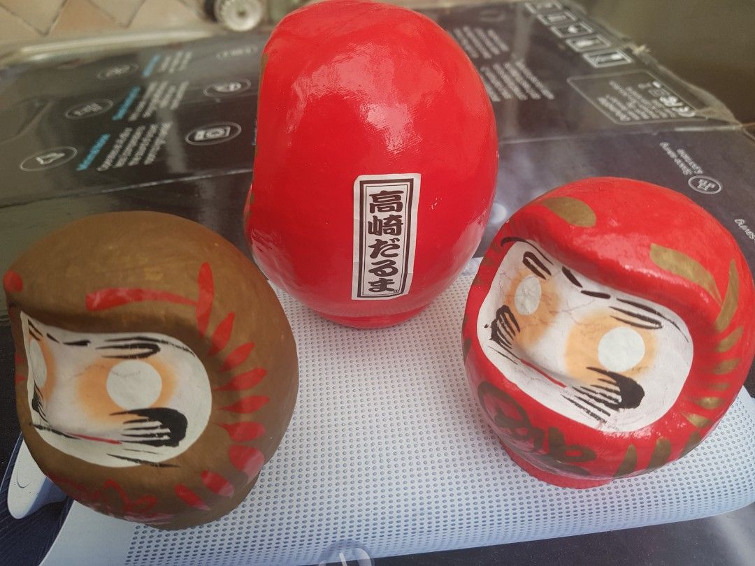 Daruma Japanese dolls, Hobbies & Toys, Stationery & Craft, Handmade ...
