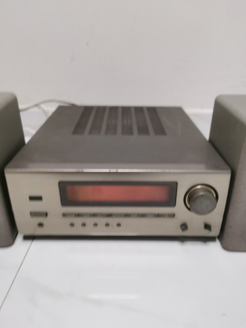 DENON PERSONAL COMPONENT SYSTEM/STEREO RECEIVER D-85&DENON Satellite ...
