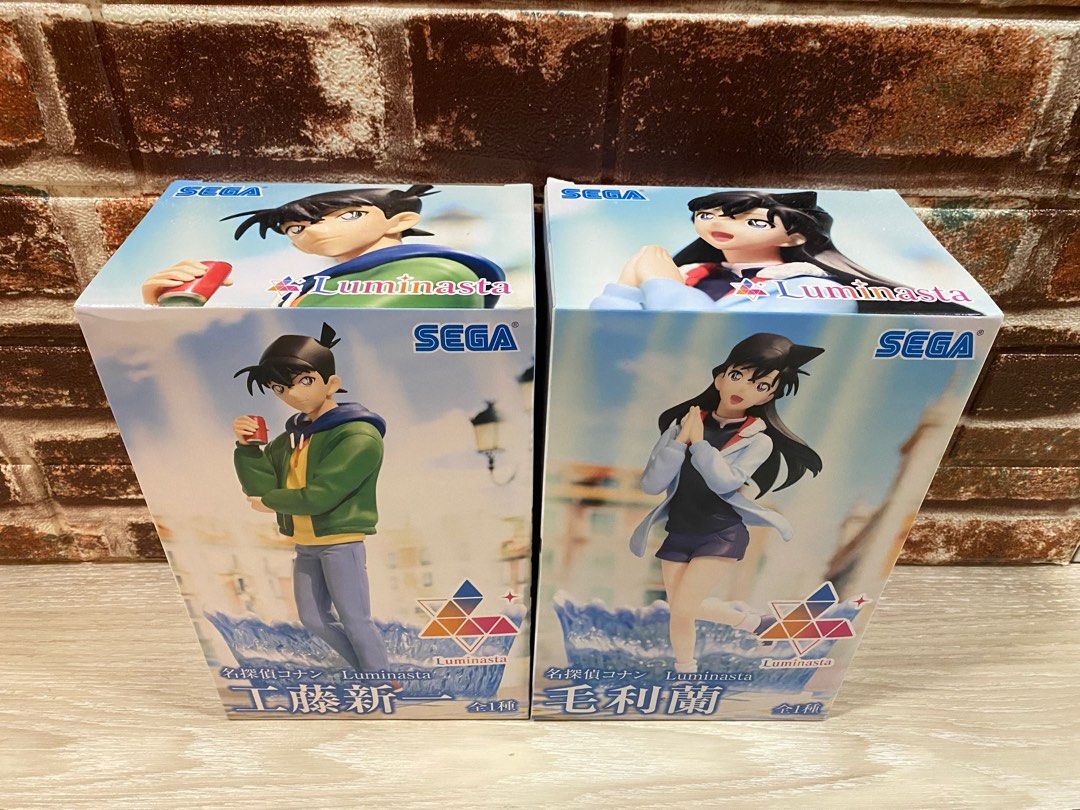 Detective Conan Luminasta Shinichi Kudo Mouri Ran Figure Figurine ...