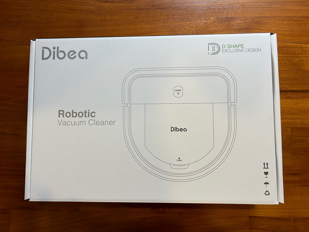 Dibea D500B Smart Robotic Vacuum Cleaner, TV & Home Appliances, Vacuum ...