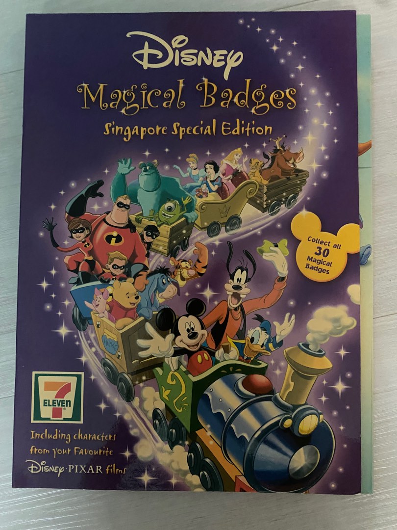 Disney collectable badges, Hobbies & Toys, Toys & Games on Carousell