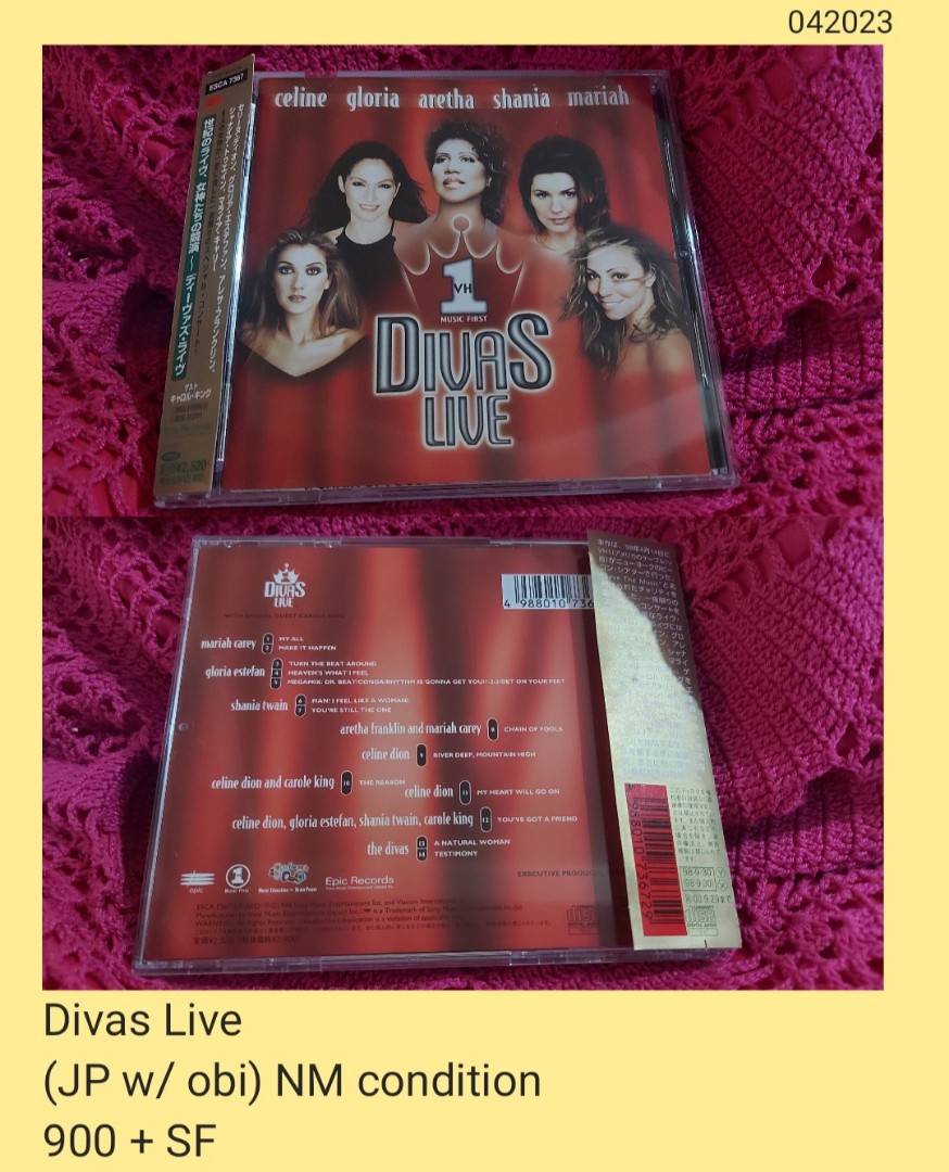 Divas Live CD (unsealed), Hobbies & Toys, Music & Media, CDs & DVDs on Carousell