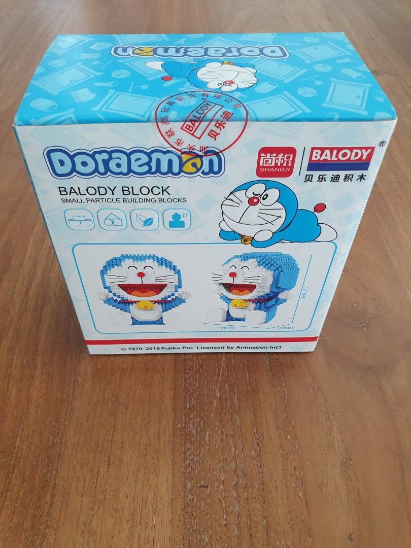 Doraemon lego like puzzle, Hobbies & Toys, Toys & Games on Carousell