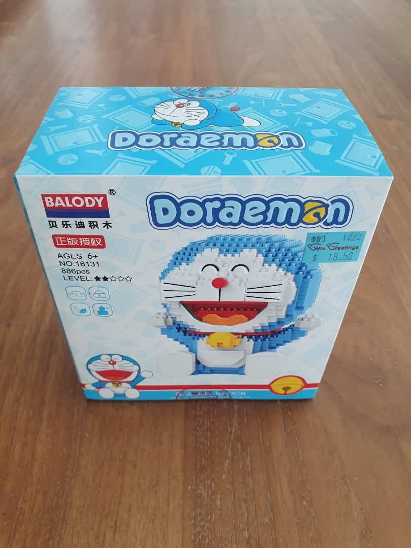 Doraemon lego like puzzle, Hobbies & Toys, Toys & Games on Carousell