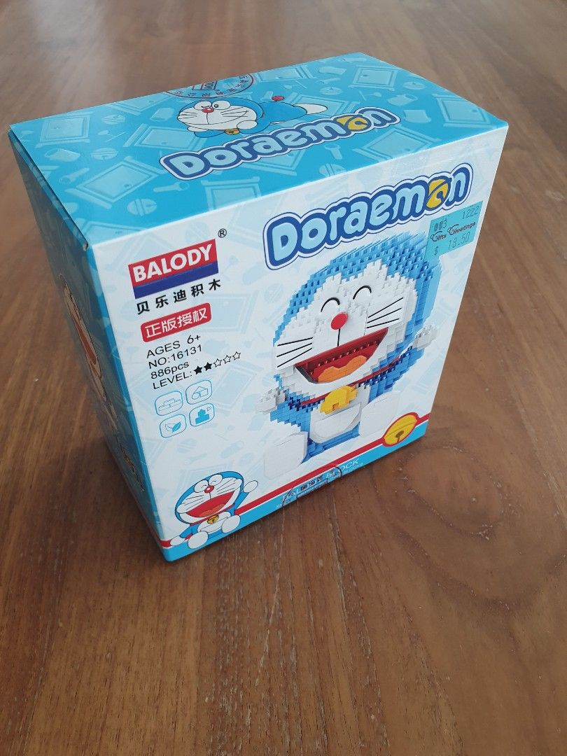 Doraemon lego like puzzle, Hobbies & Toys, Toys & Games on Carousell
