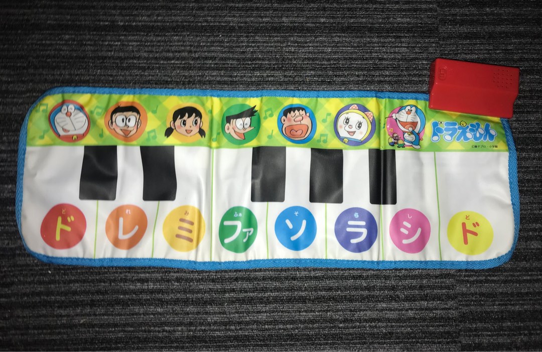 Doraemon seat mat piano, Hobbies & Toys, Toys & Games on Carousell
