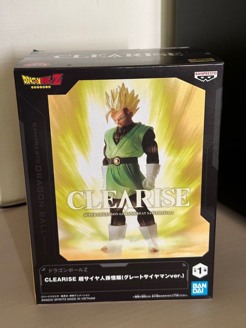 Dragon Ball Z Clearise Super Saiyan Son Gohan, Hobbies & Toys, Toys ...