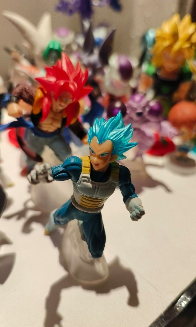 Dragonball DBZ hg gashapon Vegeta blue on Carousell