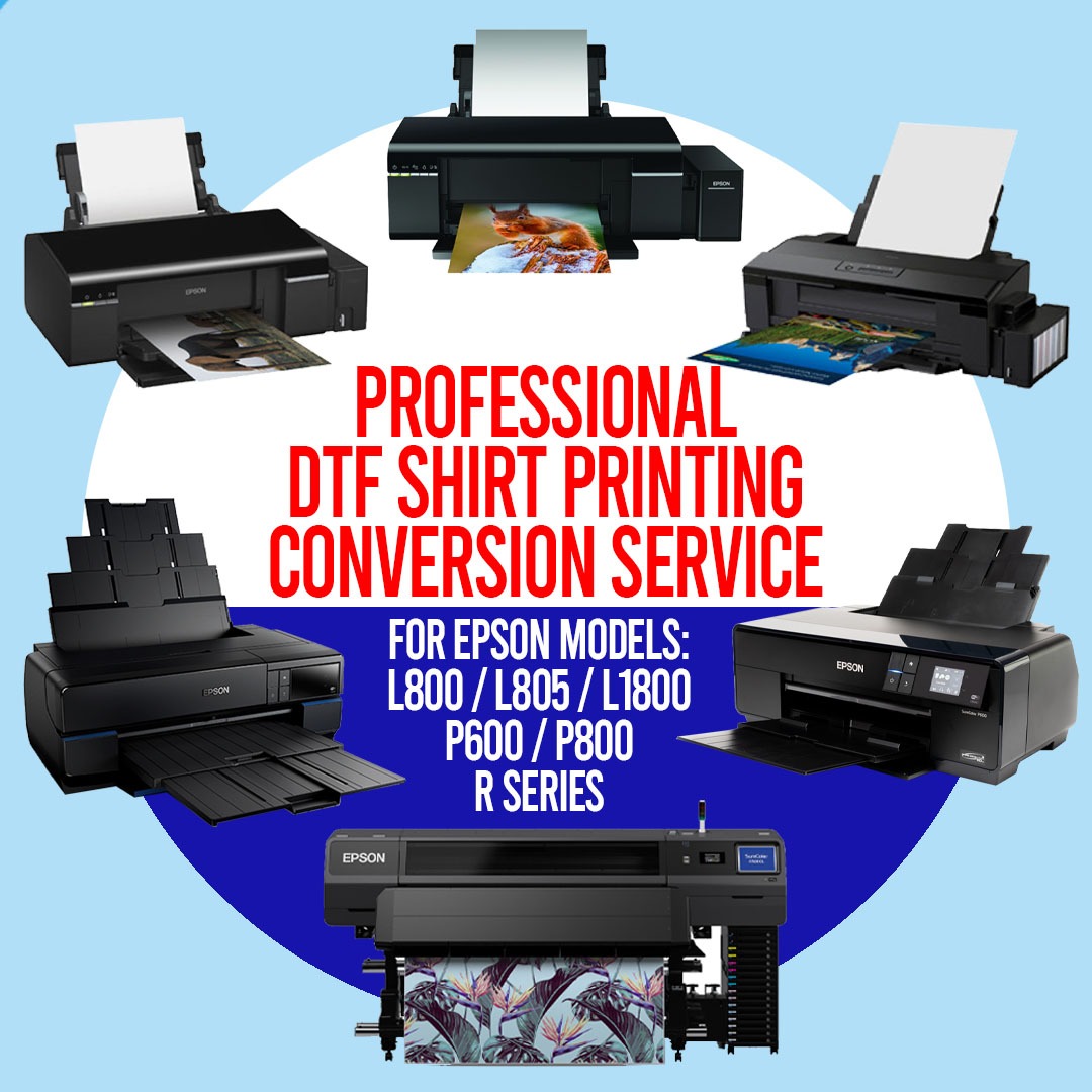 DTF Printer Conversion - Turn Your Printer Into A Shirt Printer ...