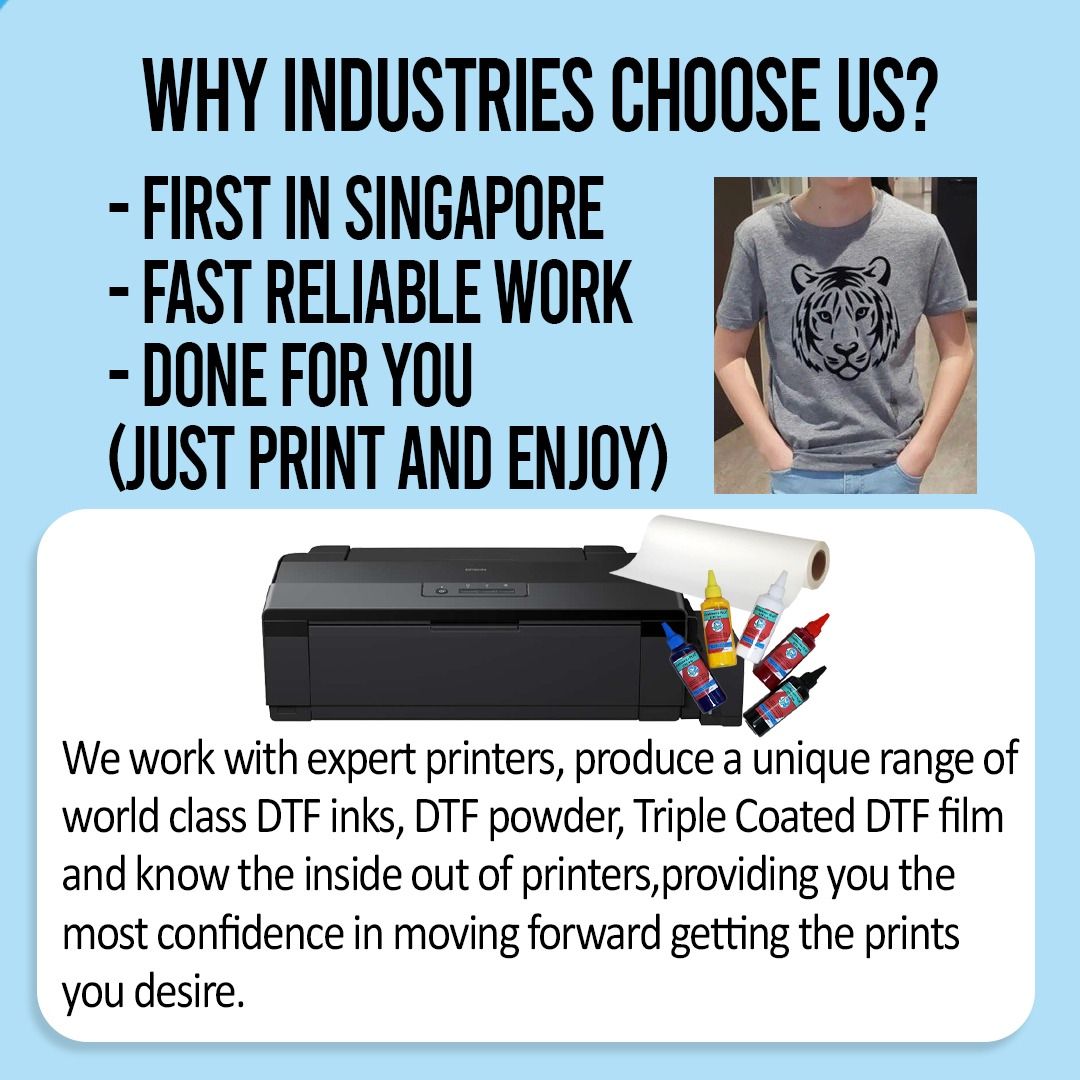 DTF Printer Conversion - Turn Your Printer Into A Shirt Printer ...