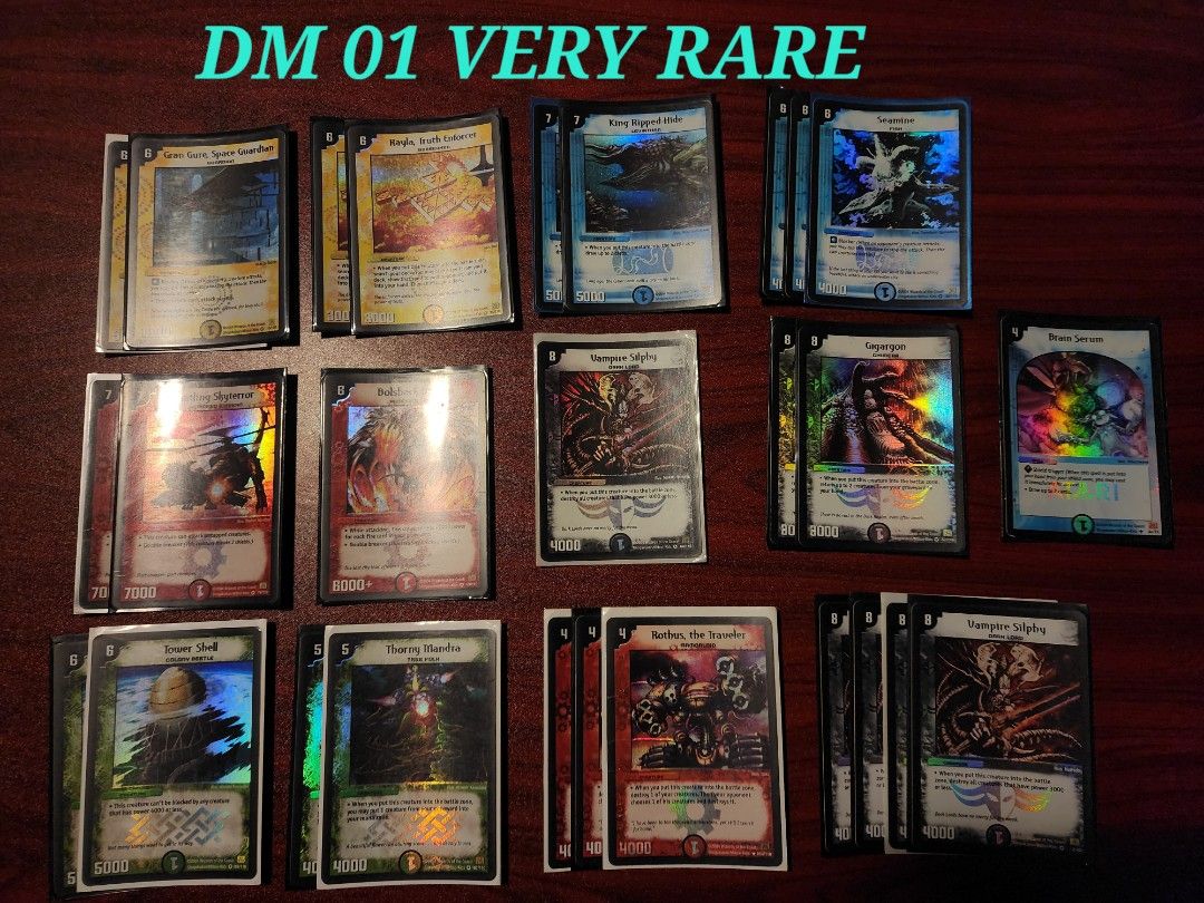 DUEL MASTERS ENGLISH DM 01 TO 05 FOILS, Hobbies & Toys, Toys & Games on ...