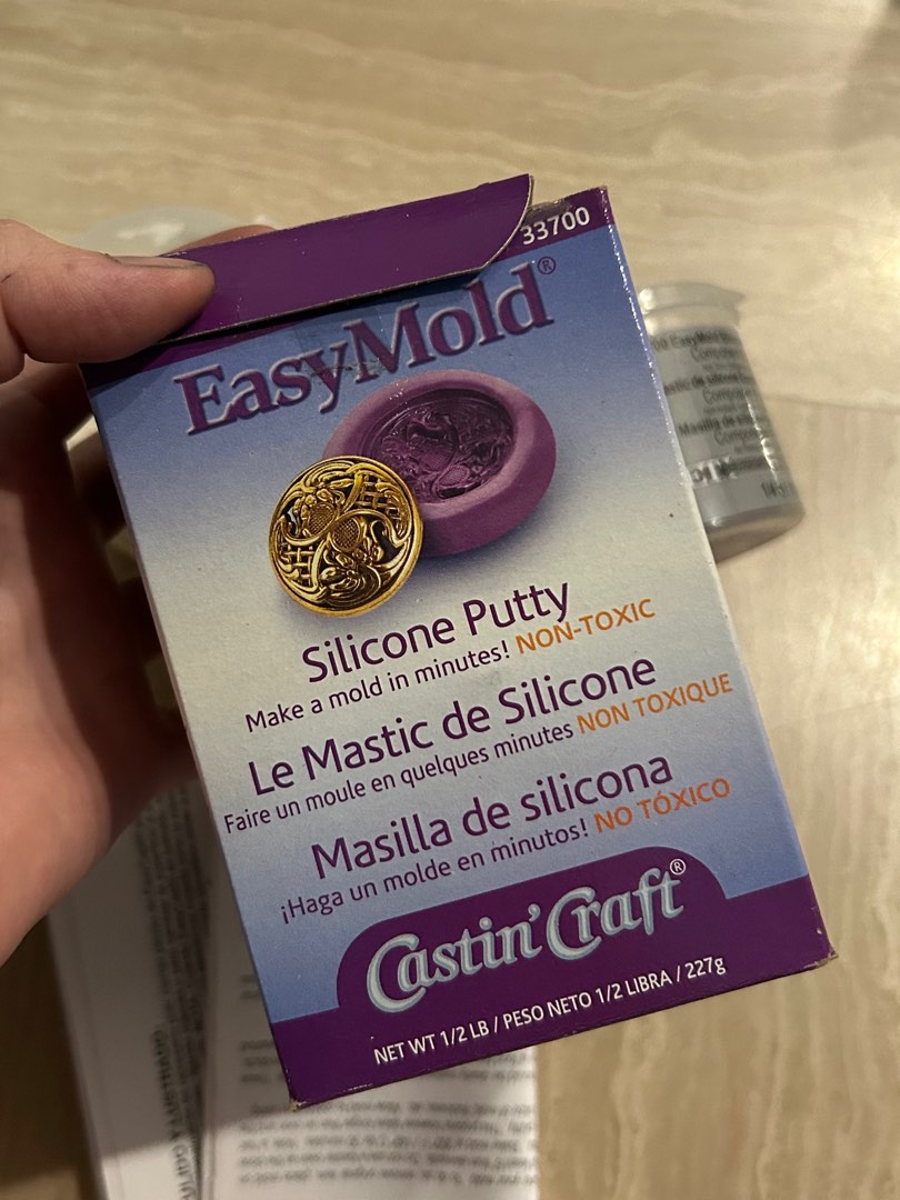 Easymold Silicone Putty Hobbies And Toys Stationery And Craft Craft Supplies And Tools On Carousell