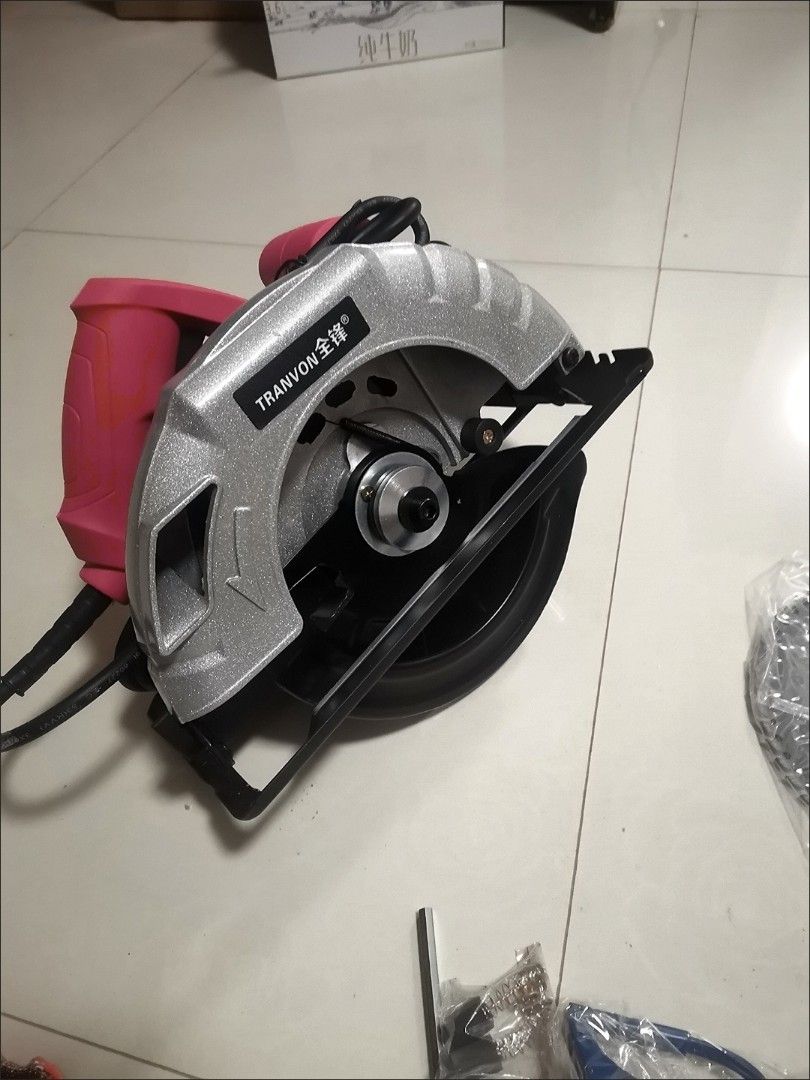 Electric circular 7-inch hand saw woodworking table saw inverted disc ...