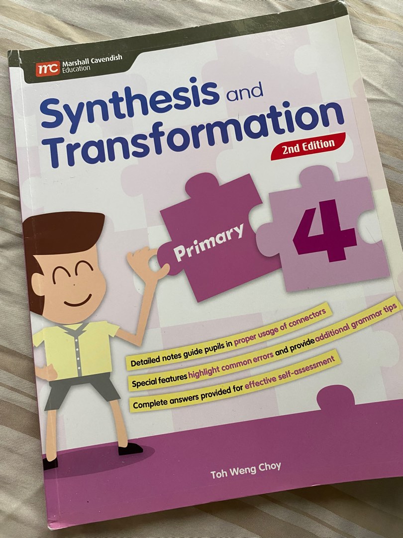 English assessment book P4 - Synthesis & Transformation, Hobbies & Toys ...