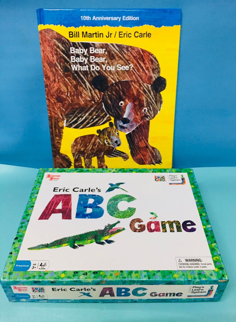 Eric Carle's ABC Board Game and Baby Bear What Do You See 10th Anniv ...