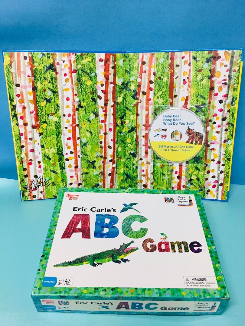Eric Carle's ABC Board Game and Baby Bear What Do You See 10th Anniv ...
