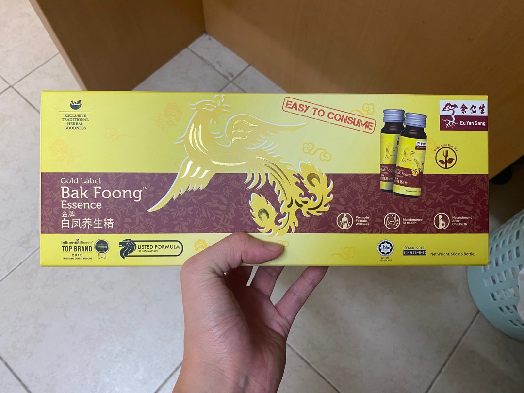 Eu Yan Sang Bak Foong Essence, Health & Nutrition, Health Supplements ...