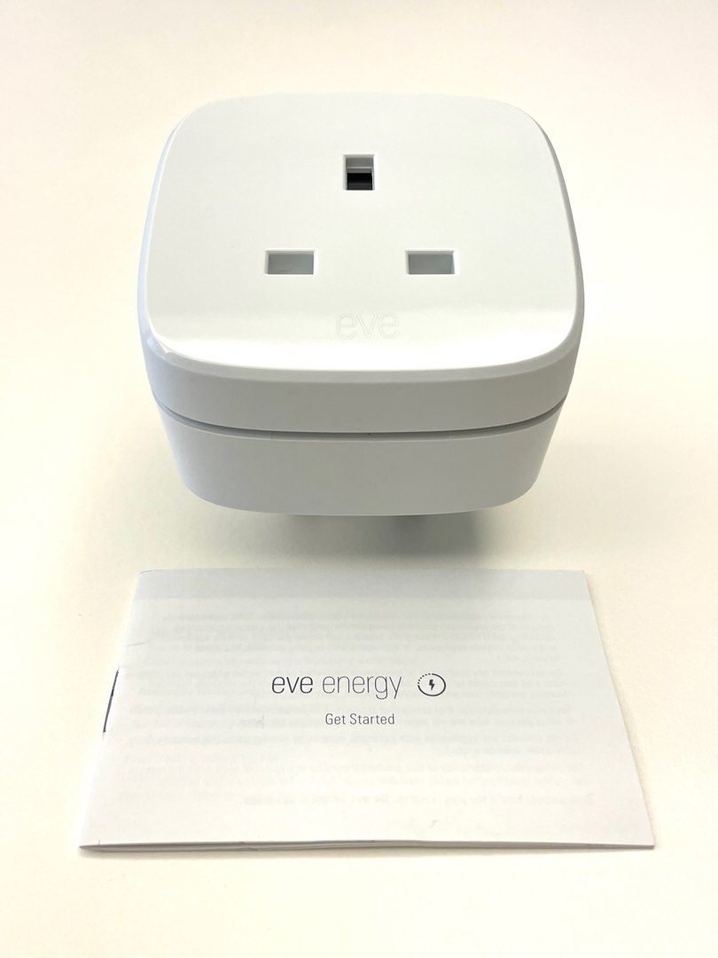 Eve Energy Smart Plug (UK 3-Pin / Bluetooth Connection / 2nd Gen), TV ...